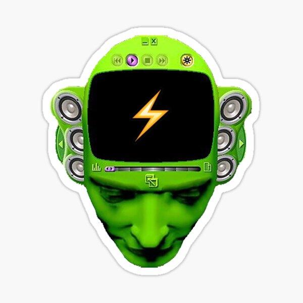 "winamp logo mp3 player nostalgic " Sticker for Sale by lotfix | Redbubble