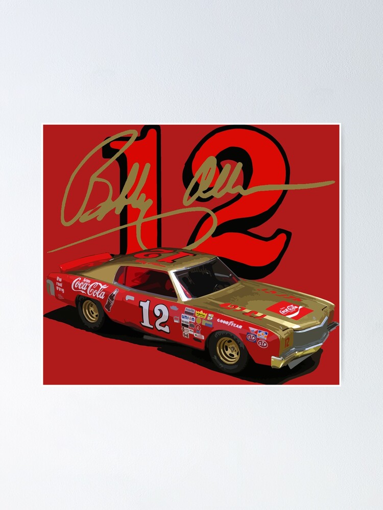 "Bobby Allison 1970s Monte Carlo Stock Car" Poster for Sale by ...