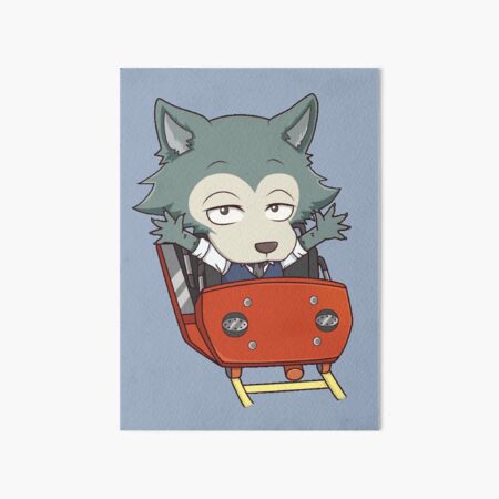 Lámina rígida «Beastars Legoshi Chibi (Serie de atracciones en el ...