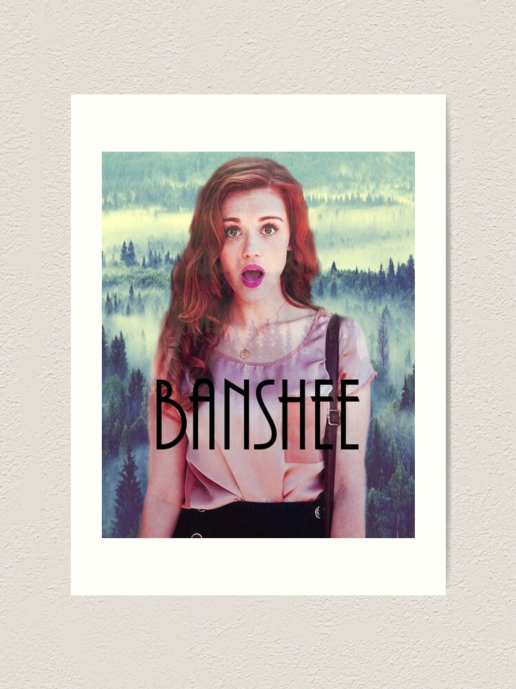 "Teen Wolf Lydia Martin Banshee" Art Print by CinderTrack | Redbubble