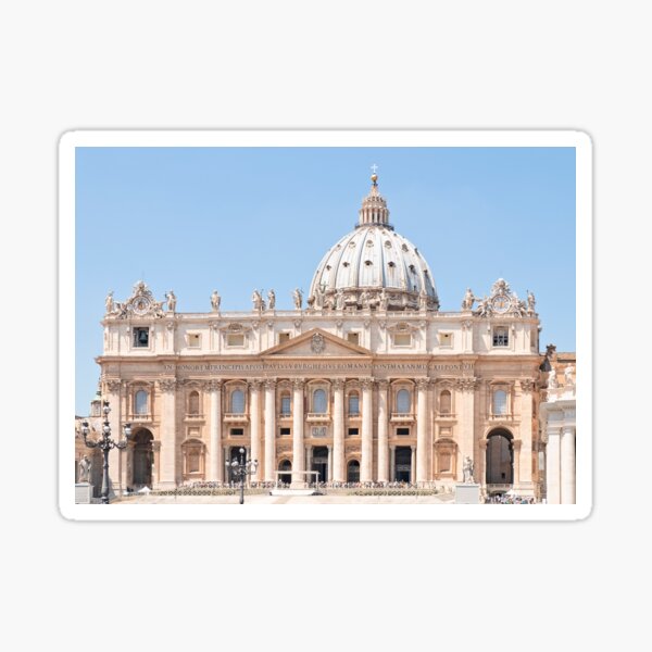 "St Peters Basilica" Sticker for Sale by cjr0106 | Redbubble