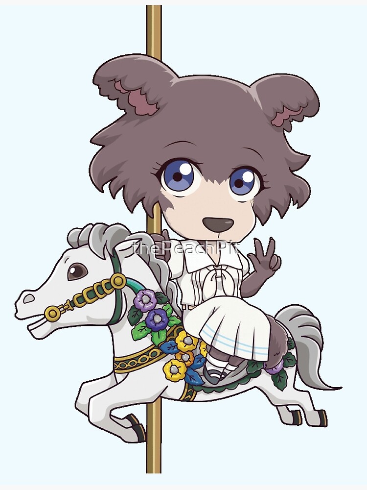 "Beastars Juno Chibi (Fairground Ride Series) #2" Poster by thePeachPit ...