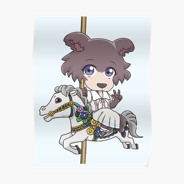 "Beastars Juno Chibi (Fairground Ride Series) #2" Poster by thePeachPit ...