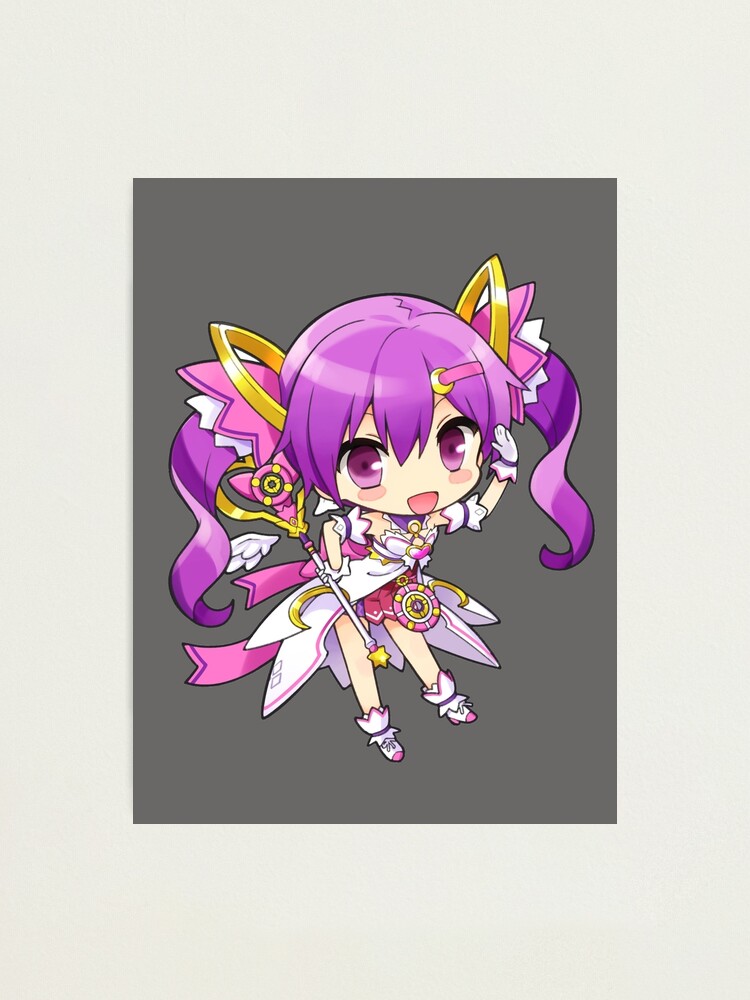 Lámina fotográfica «Elsword Chibi Dibujo, Arte Manga - Cuervo Animales ...