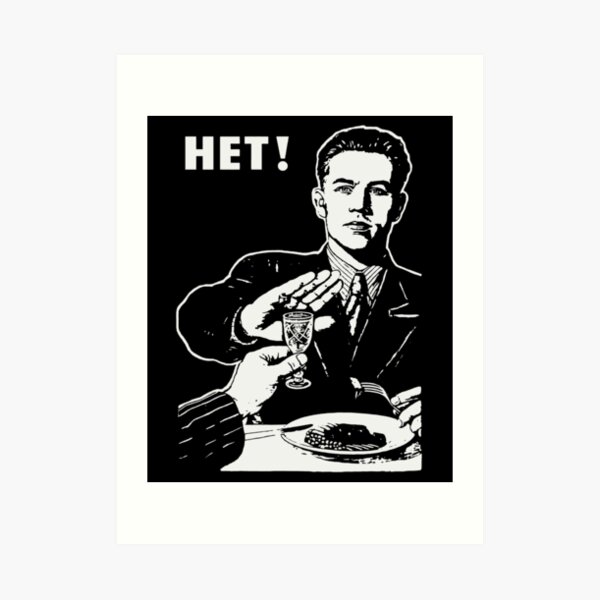 "HET! NYET! No to Alcohol - Soviet Propaganda Vintage Communist CCCP ...