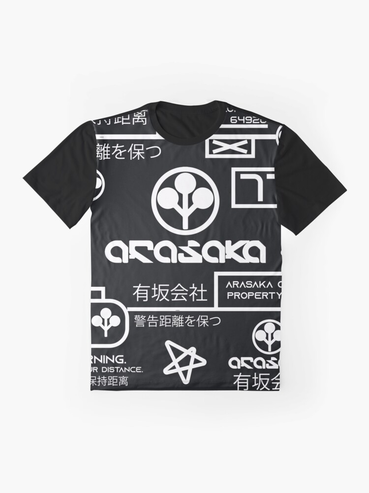 "arasaka cooperation emblem." T-shirt for Sale by jjartanddrawing ...