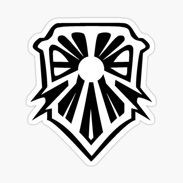 "Bright Shield Rune" Sticker for Sale by samvon | Redbubble