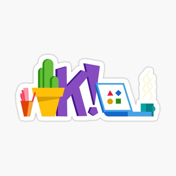 "Kahoot" Sticker for Sale by Alyes | Redbubble