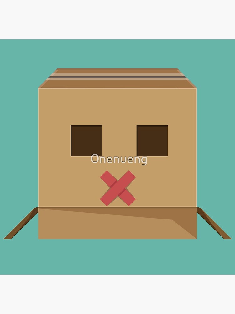 "boxhead" Poster by 0nenueng | Redbubble