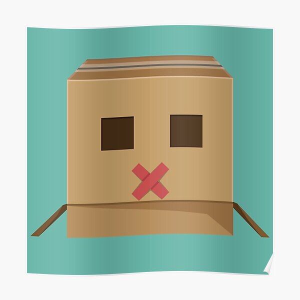 "boxhead" Poster by 0nenueng | Redbubble