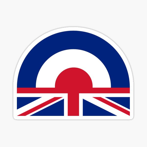 "British Mods" Sticker for Sale by bkxxl | Redbubble