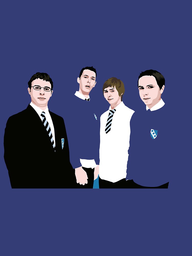 "The Inbetweeners" T-shirt for Sale by Goldenshot | Redbubble ...