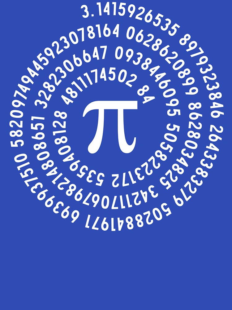 "Funny Pi Day | Spiral Pi Math for Pi Day 3.14" Classic T-Shirt for ...