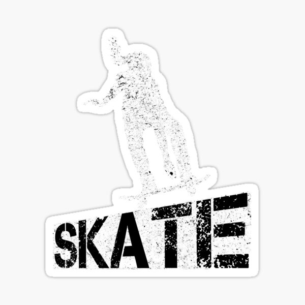 "Skateboarder grinding" Sticker for Sale by cappu1 | Redbubble