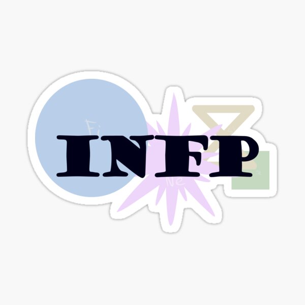 "MBTI Type: INFP" Sticker for Sale by WolfKat777 | Redbubble