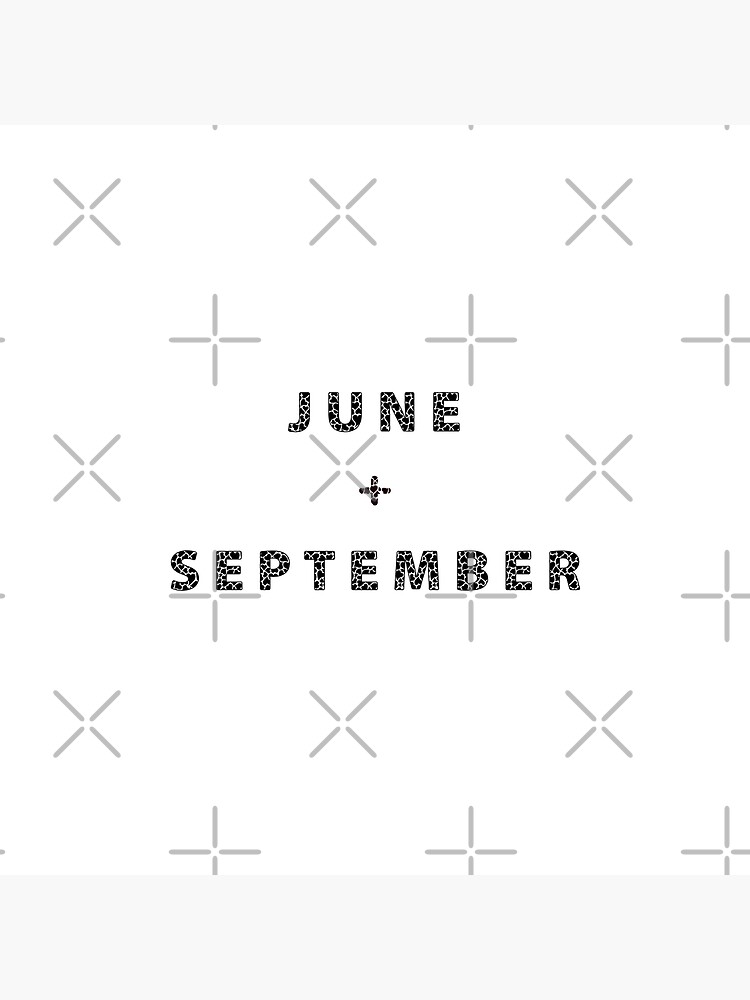 "June + September" Poster for Sale by Spectrae | Redbubble