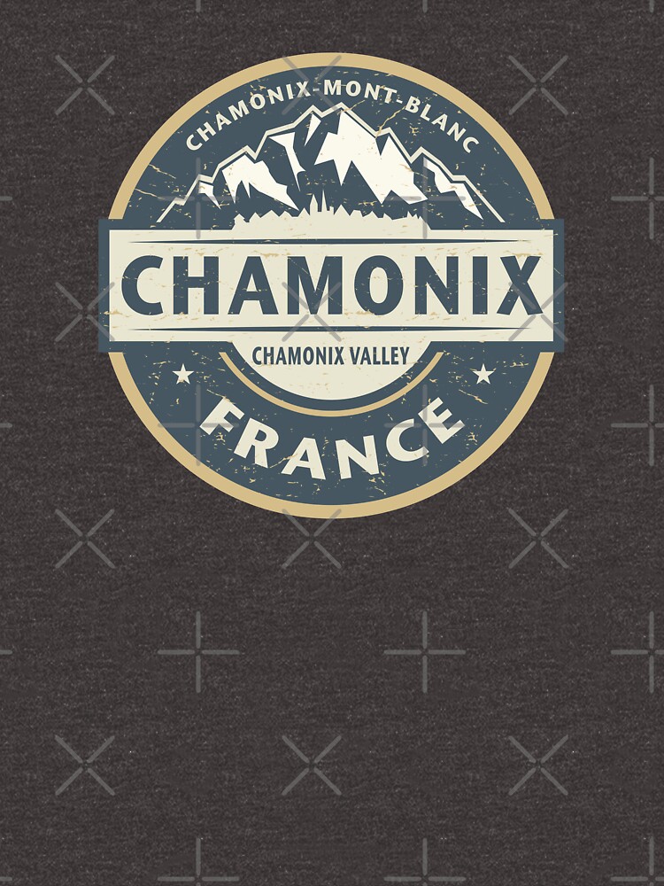 "Chamonix, France" T-shirt by studio838 | Redbubble