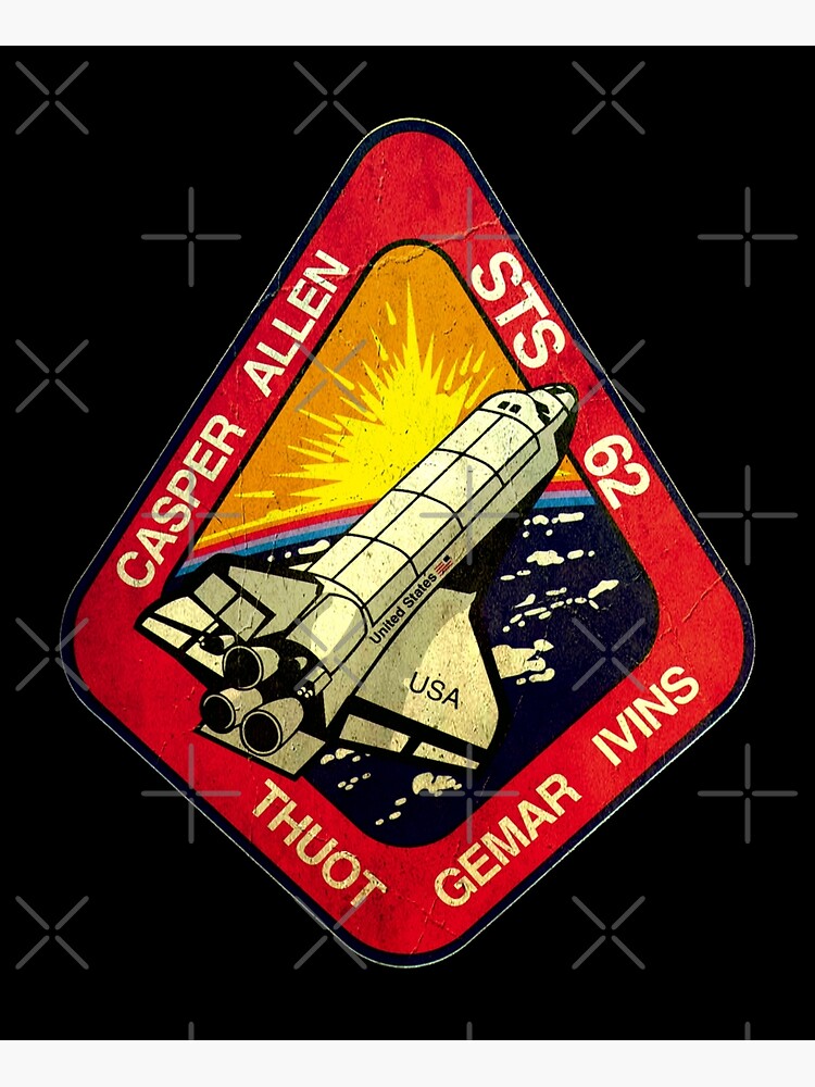 "STS-62 patch" Poster by trendistudio | Redbubble