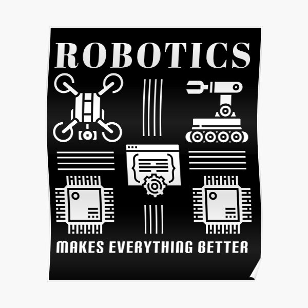 Robotics Posters | Redbubble