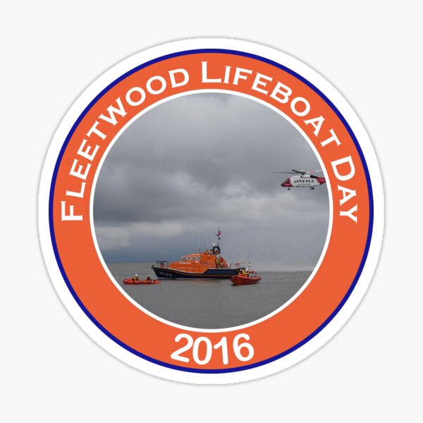 "Fleetwood Lifeboat Day, Helicopter, two inshore lifeboats and a all ...