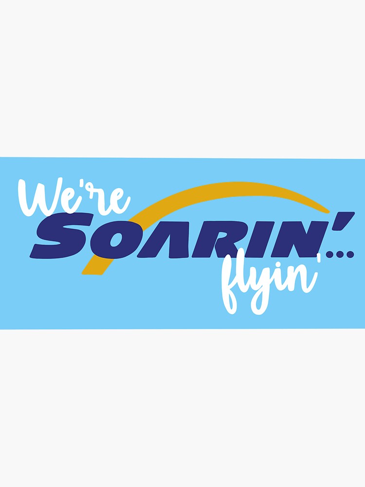 "Soarin’ Over High School Musical " Sticker for Sale by FriendLikeRach ...