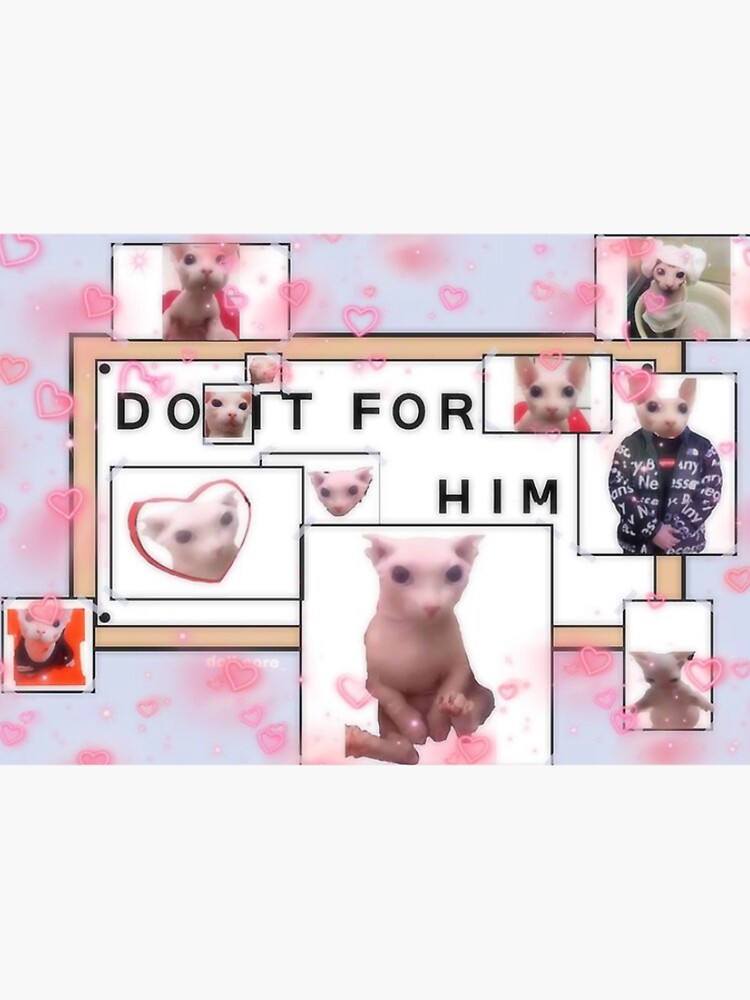 "Do it for him meme" Sticker for Sale by Pencilhobo | Redbubble