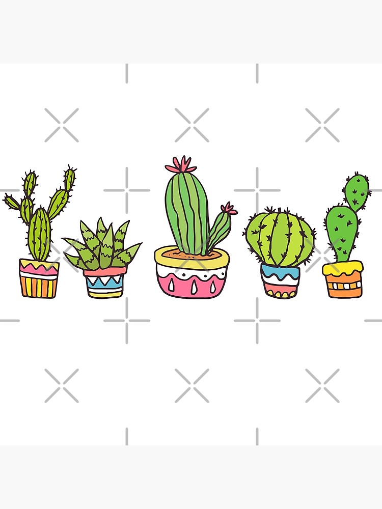 "cactus matching - cute gift for cactus lovers and family and friends ...