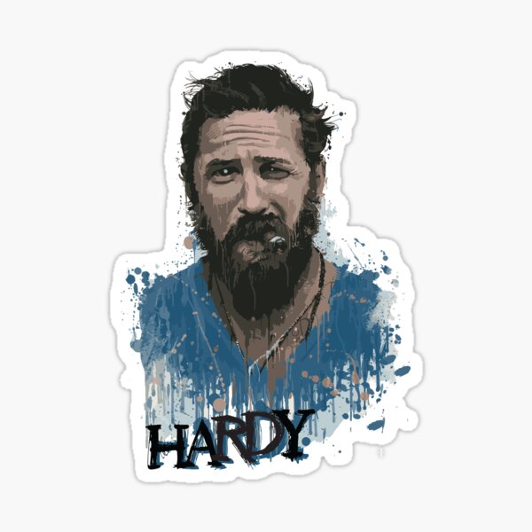 "Hardy" Sticker for Sale by klawncloth | Redbubble