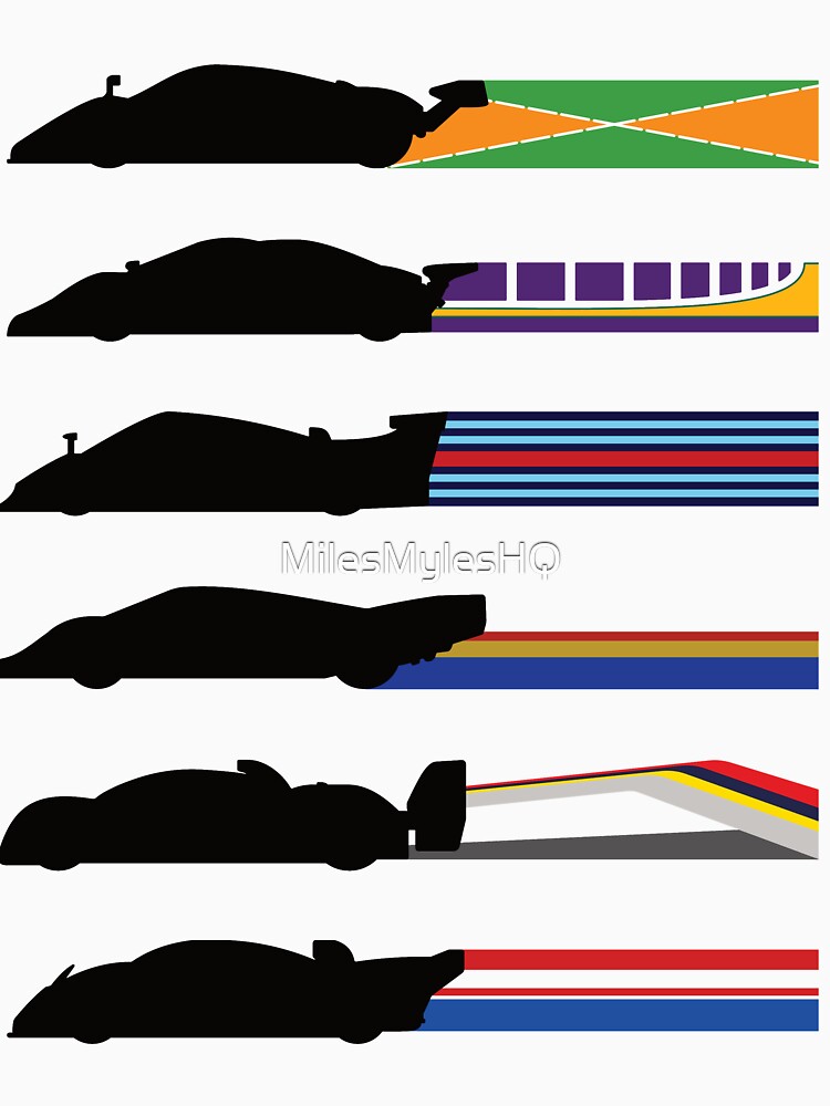 "Group C Icons Livery Designs" T-shirt for Sale by MilesMylesHQ ...