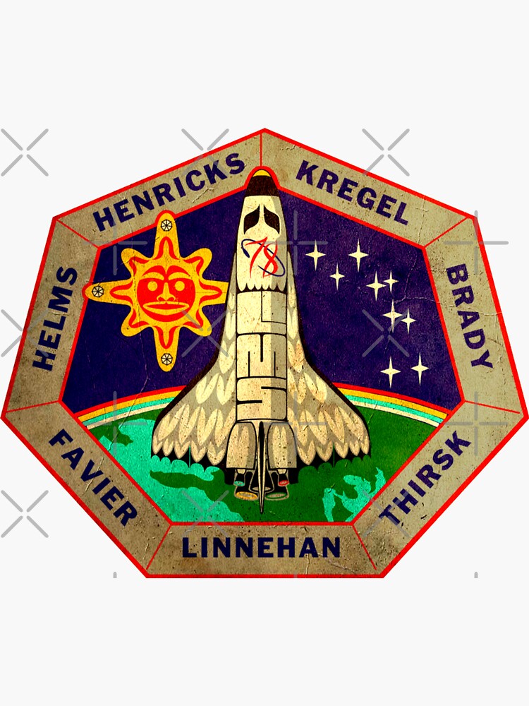 "STS-78 patch" Sticker for Sale by trendistudio | Redbubble
