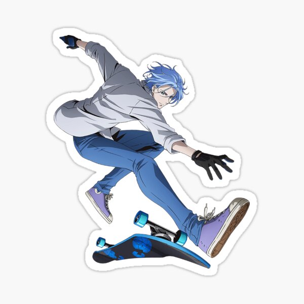 "Cute Langa Sk 8 from the Infinity stickers" Sticker for Sale by ...