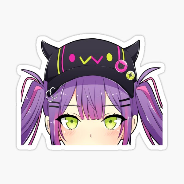 "Tokoyami Towa Hololive Sticker HololiveJP" Sticker for Sale by ...