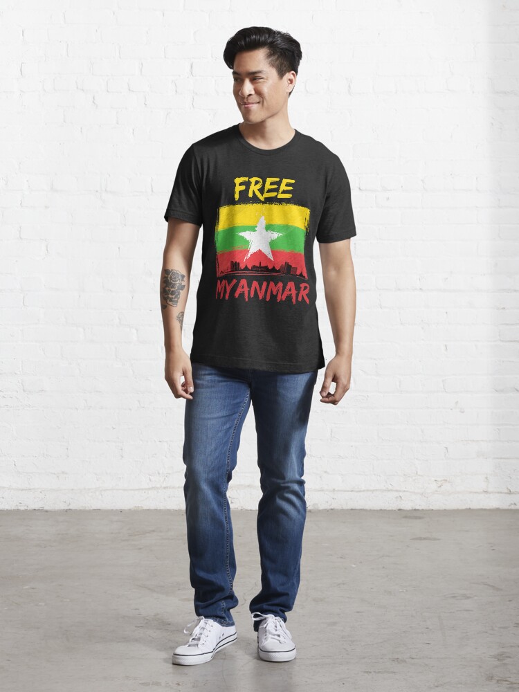 "Free Myanmar Free Burma" T-shirt for Sale by TrendingTees4u ...