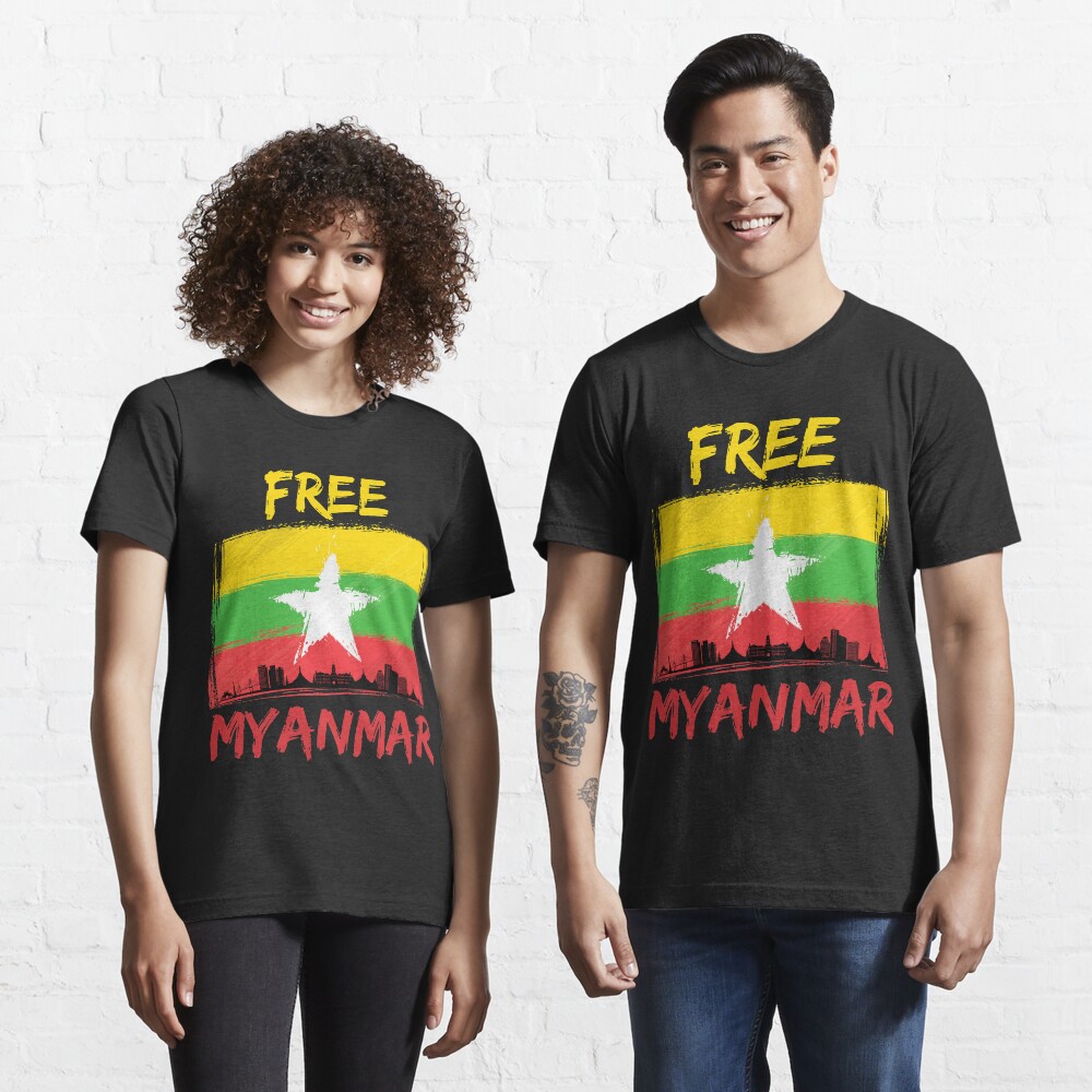 "Free Myanmar Free Burma" T-shirt for Sale by TrendingTees4u ...