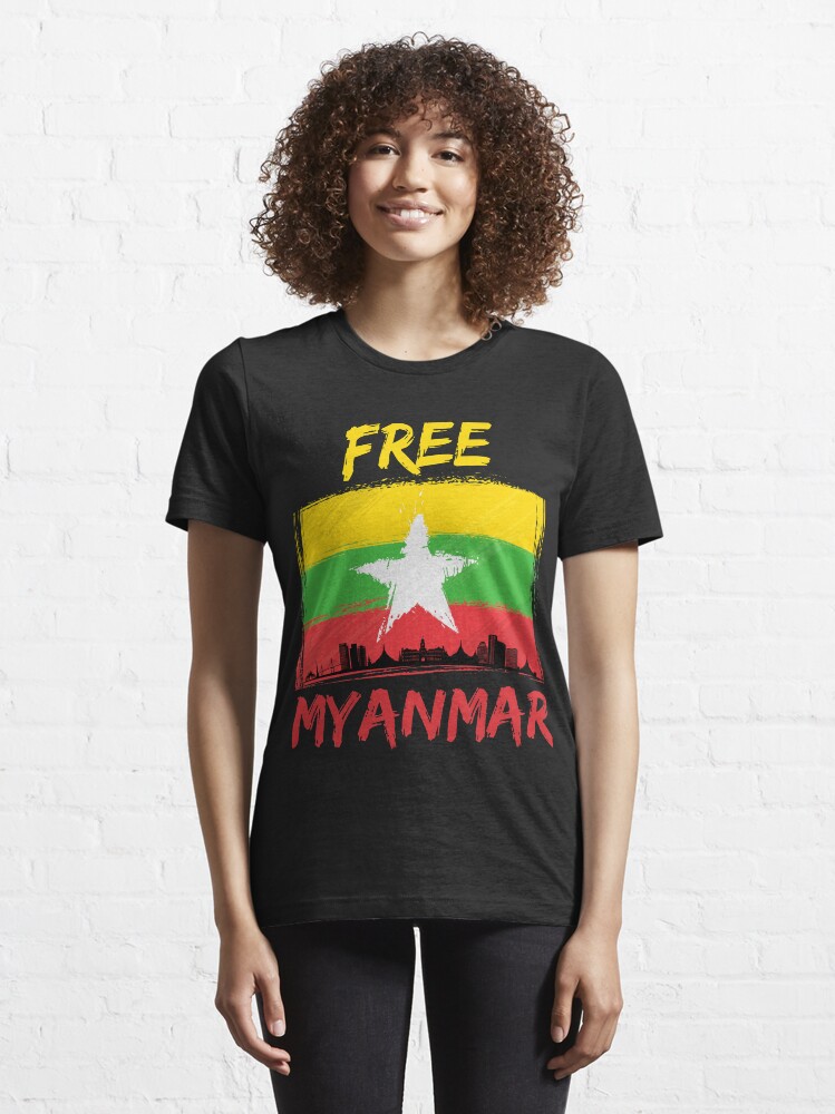 "Free Myanmar Free Burma" T-shirt for Sale by TrendingTees4u ...