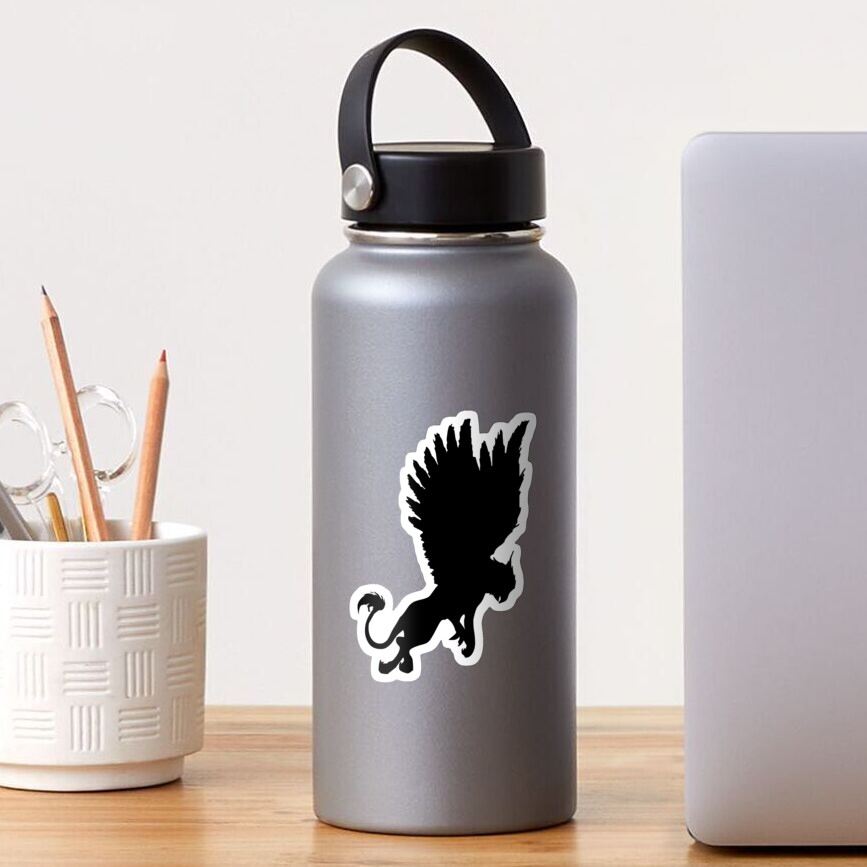"Flying griffin" Sticker for Sale by Smaragdas | Redbubble