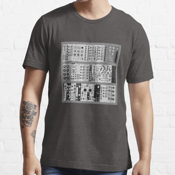 "Eurorack Modular 9U T-Shirt" T-shirt for Sale by remote21 | Redbubble ...