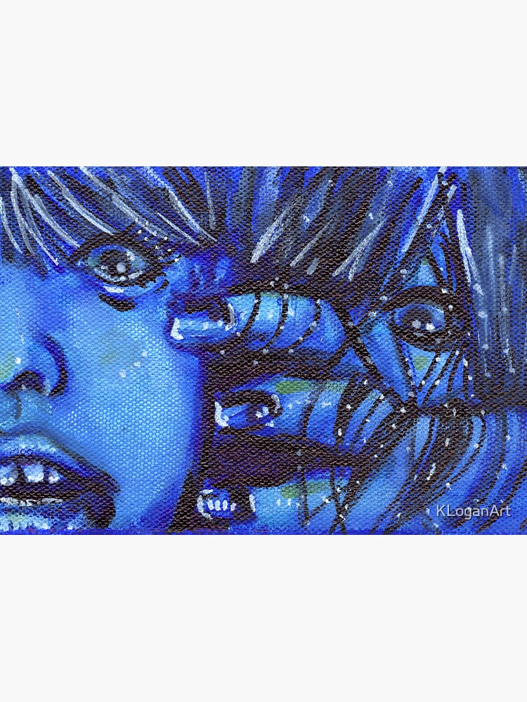 "Grudge" Sticker for Sale by KLoganArt | Redbubble