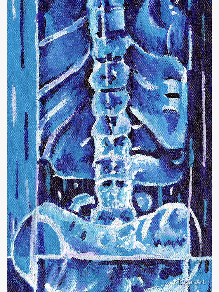 "Backbone" Sticker for Sale by KLoganArt | Redbubble