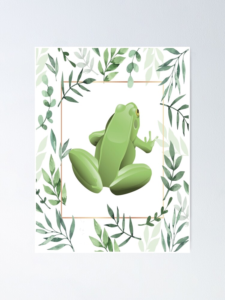 "cute frog" Poster by Ignacioosj | Redbubble