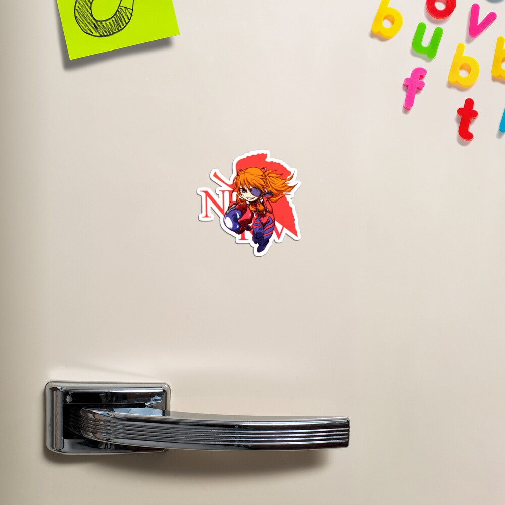 "Asuka" Sticker for Sale by legardrua | Redbubble