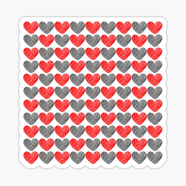 "Month of love " Sticker for Sale by InsaneCorner | Redbubble