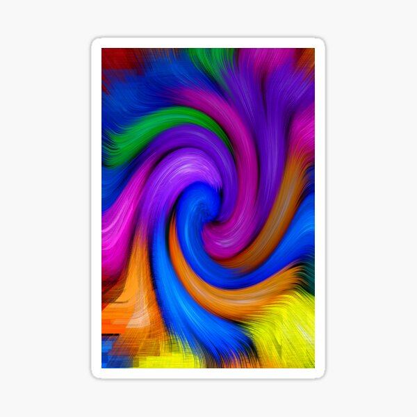 "Vortex" Sticker for Sale by jwwallace | Redbubble