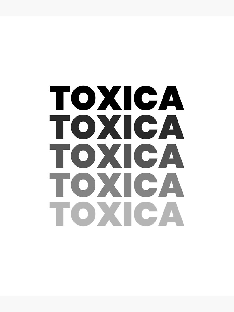 " TOXICA CUTE" Poster for Sale by Leomi-2 | Redbubble