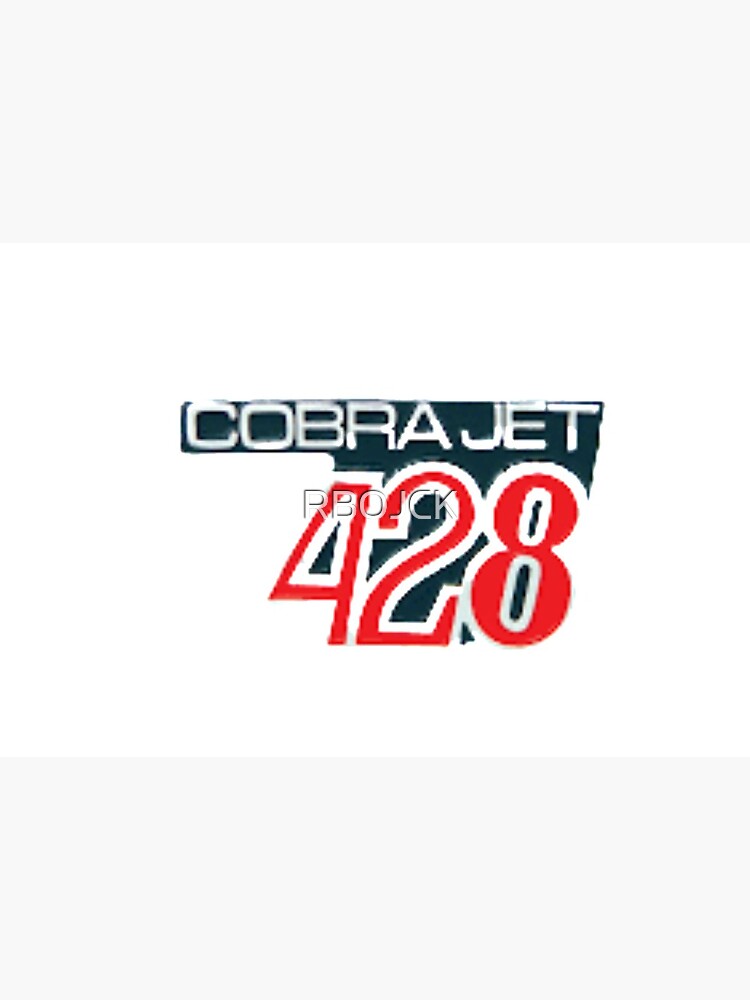 428 Cobra Jet Emblem 1968 Shelby GT500KR Front Fender Emblem