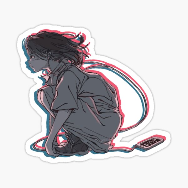 "Yoasobi-anime,otaku,airani-T-shirt" Sticker for Sale by Car-Bon201 ...