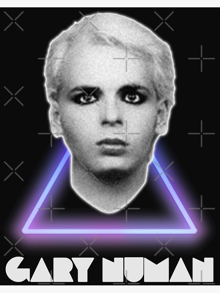 "Gary Numan // 80s New Wave Icon Design" Poster by acquiesce13 | Redbubble