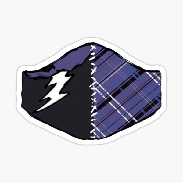 "Virgil mask" Sticker for Sale by Tomoyo2201 | Redbubble