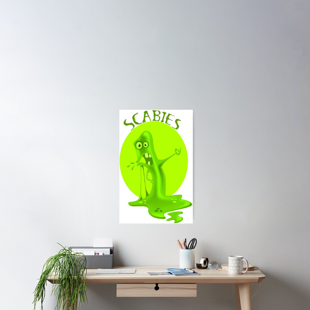 "Scabies" Poster by RoaaMagic | Redbubble