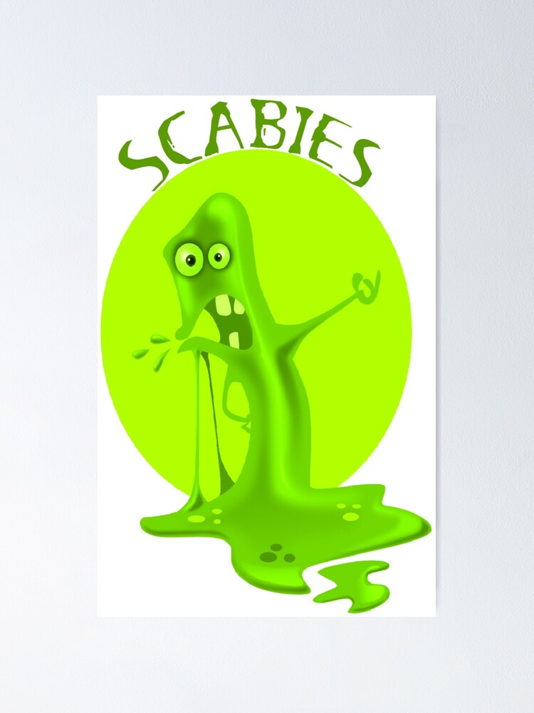 "Scabies" Poster by RoaaMagic | Redbubble